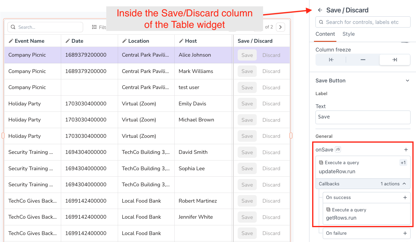 Building a CRUD App with Google Sheets | Appsmith Community Portal